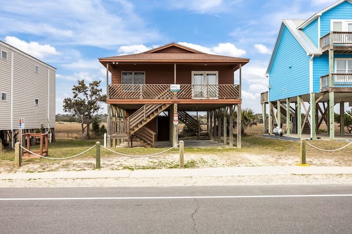 Last Resort: 2br Oceanview | Balcony | W/d - Holden Beach, NC