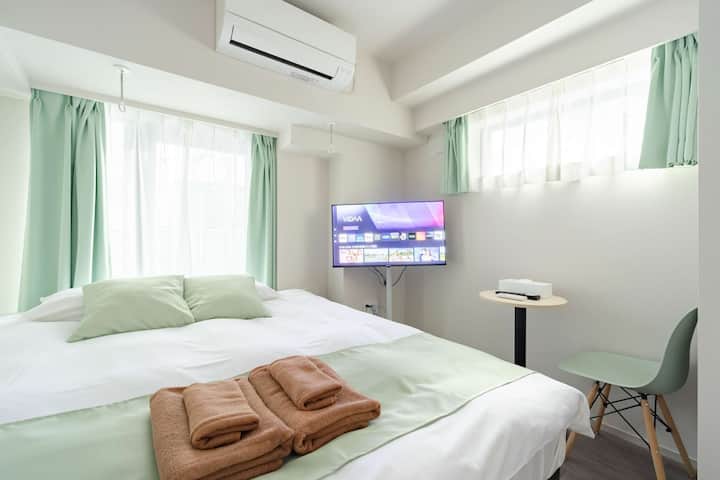 #301 New/3 Min Yokohama Sta/tourist&biz Base/2 Pax - Yokohama