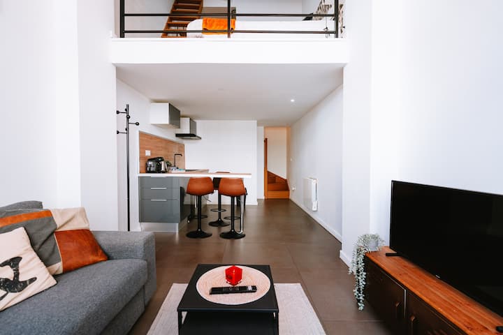 Loft Cuivre - Au Cœur De Sainte-etienne - Saint-Étienne