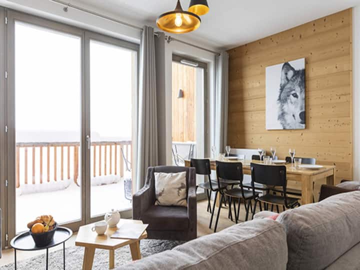Appartement à La Rosière Avec Accès Ski - Arc 2000