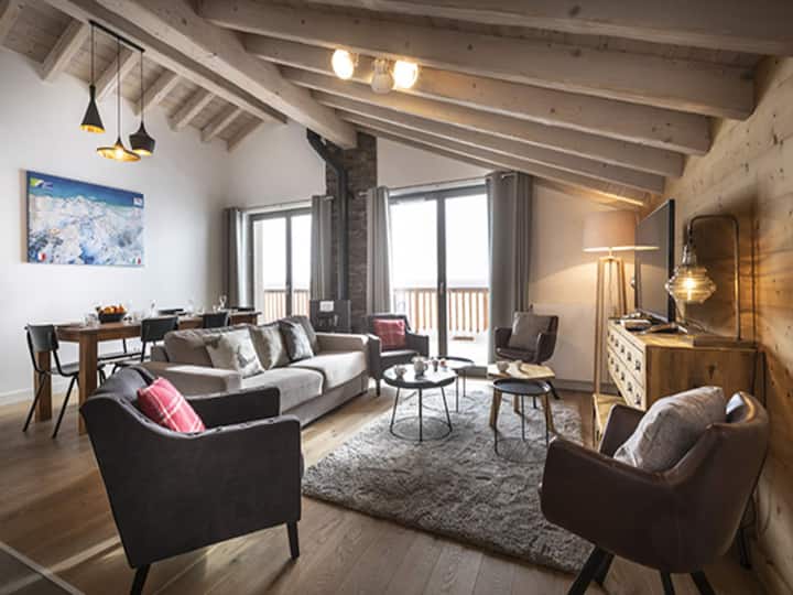 Appartement Cosy à La Rosière Avec Accès Ski - Sainte-Foy-Tarentaise