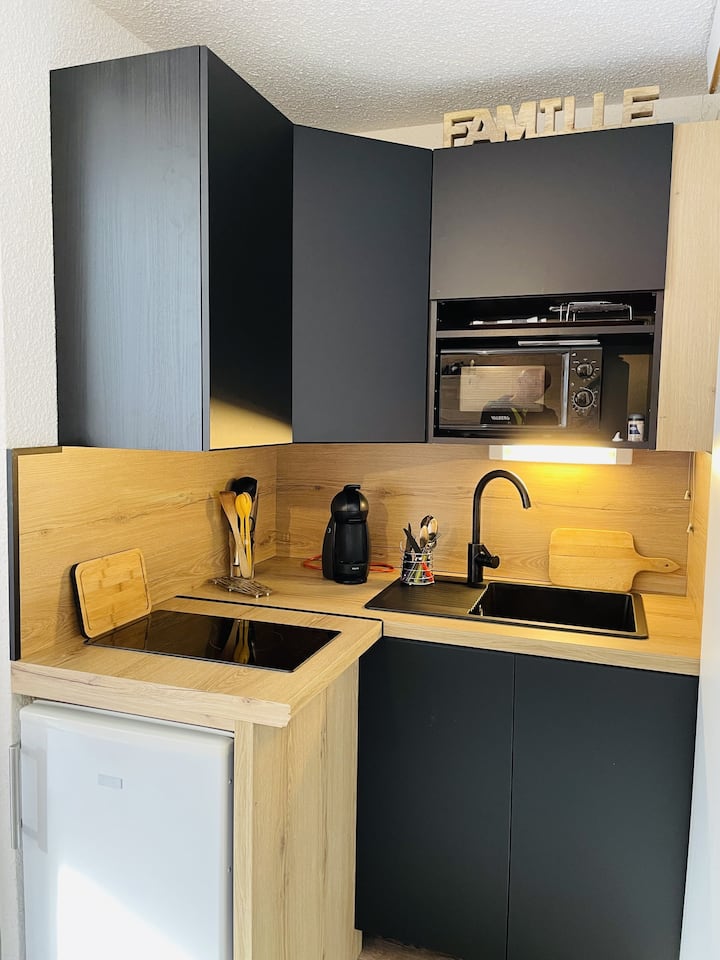 Bright Two-room Apartment With Mountain Views And Comfort - Le Monêtier-les-Bains