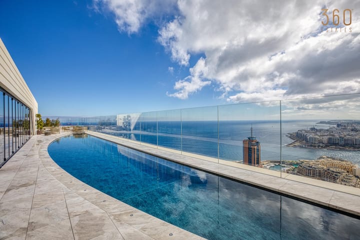 The Official Mercury Suites W/rooftop Pool & Views - Malta