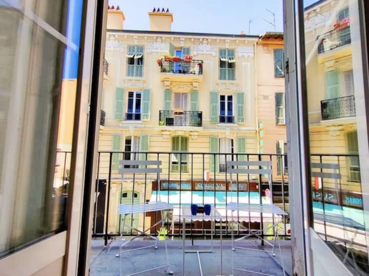 Studio éLégant Au Cœur De Nice, Proche Commodités - Nice