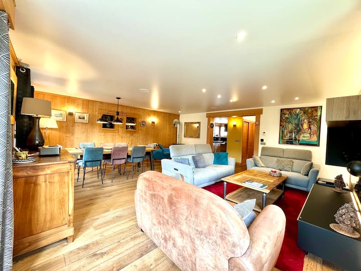 Maison De Village Rénovée Avec Terrasse Et Calme - Combloux