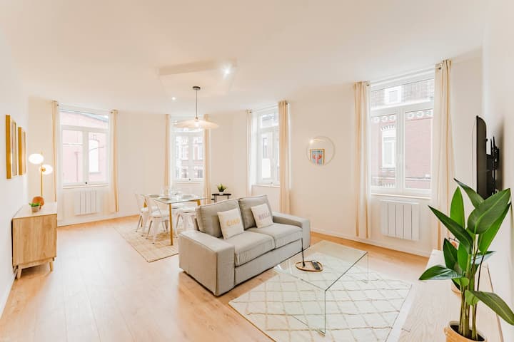 Appartement Deux Chambres Au Centre De Tourcoing - Tourcoing