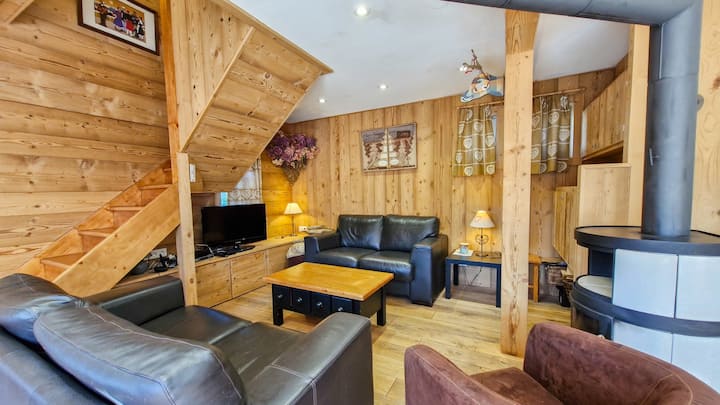 Chalet Lumineux · Poêle à Bois · Wifi Gratuit - Passy
