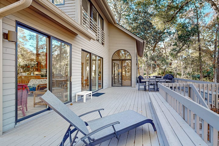 Private Home W/ Deck, Lagoon Views & Near Beach - Kiawah Island, SC