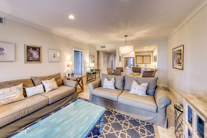 Second Floor Villa W/ Ocean Views From Deck - Kiawah Island, SC