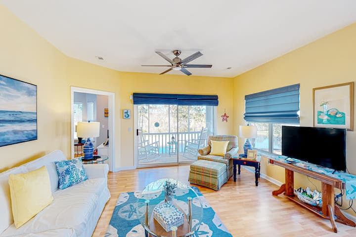 Sea Shell Cove: Condo With Golf And Water Views - Sunset Beach, NC