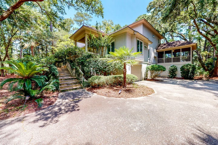 Updated Island Estate With Serene Lagoon Views & 2 - Kiawah Island, SC