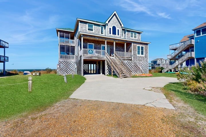 5br Soundview | Pool | Hot Tub | Fireplace | W/d - Avon, NC