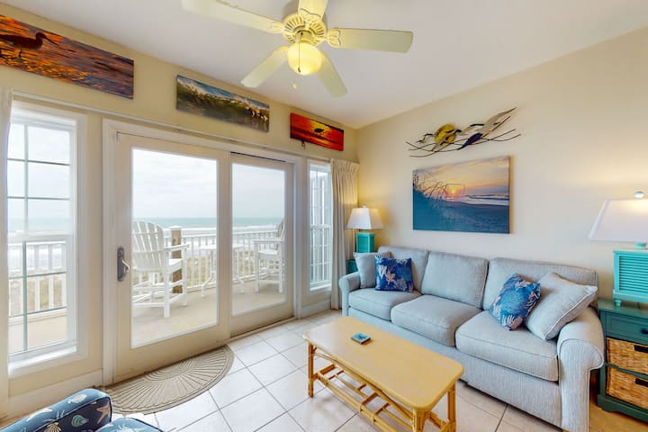 2br Oceanfront 4th-floor | Balcony | Pool - Hatteras, NC