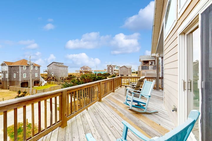 Dreamy 3br Oceanview Dog Friendly | Deck | W/d - Hatteras, NC