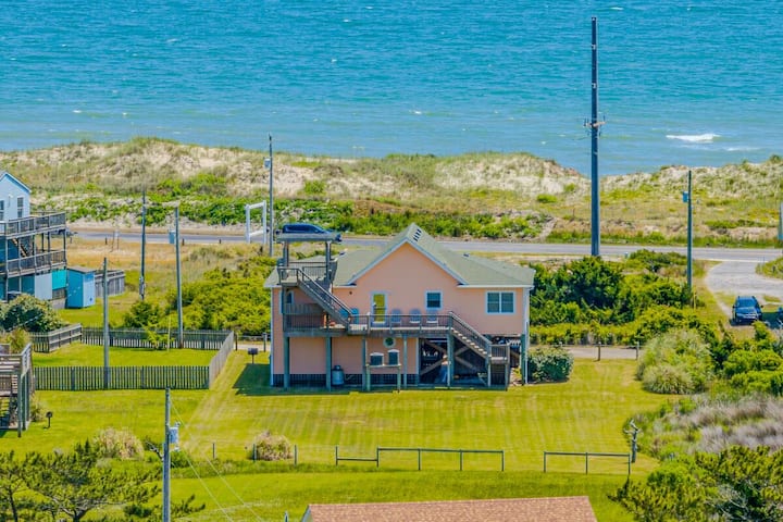 4br Oceanview | Hot Tub | Deck | Foosball | W/d - Hatteras, NC