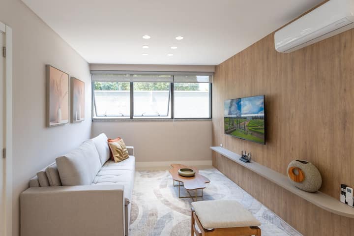 Batel Garden Premium • Bbq • Parking • A/c - Curitiba