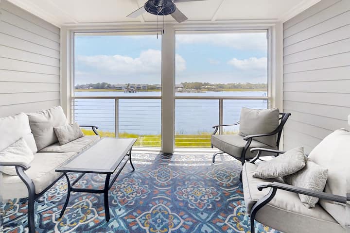 Newly Renovated Two-story Waterfront Condo With Sc - Folly Beach, SC