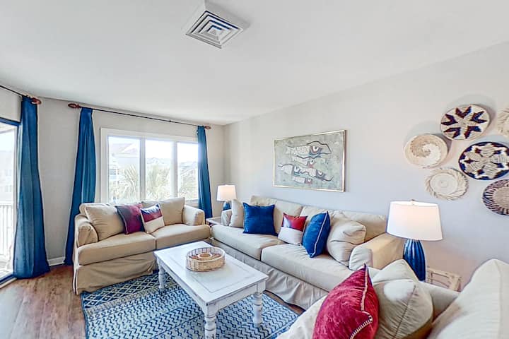 Top Floor Villa In Wild Dunes W/ Ocean Views - Dewees Island, SC