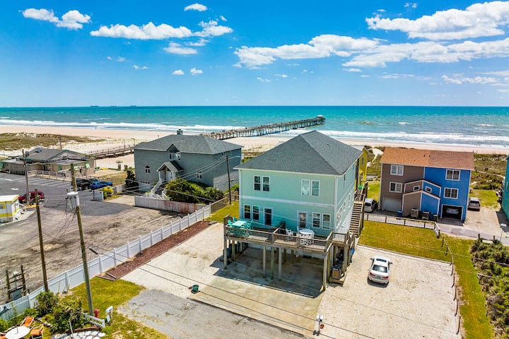 Ocean Crystal A: 2nd-row Duplex, Ocean Views - Beaufort, NC