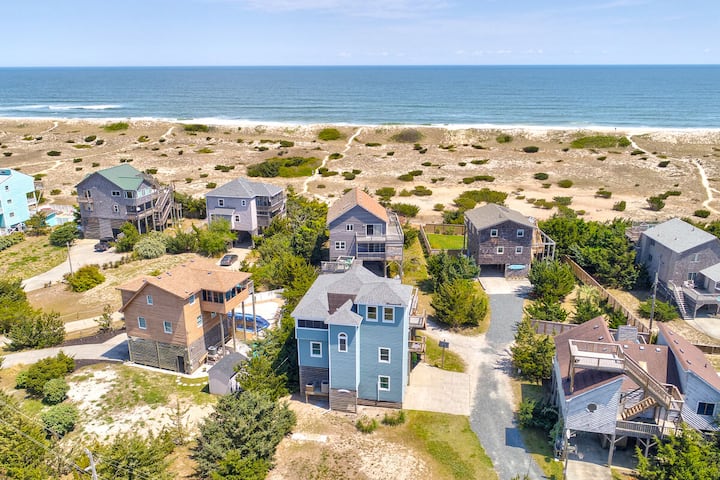 Renovated 5br Oceanview | Private Pool | Hot Tub - Outer Banks, NC