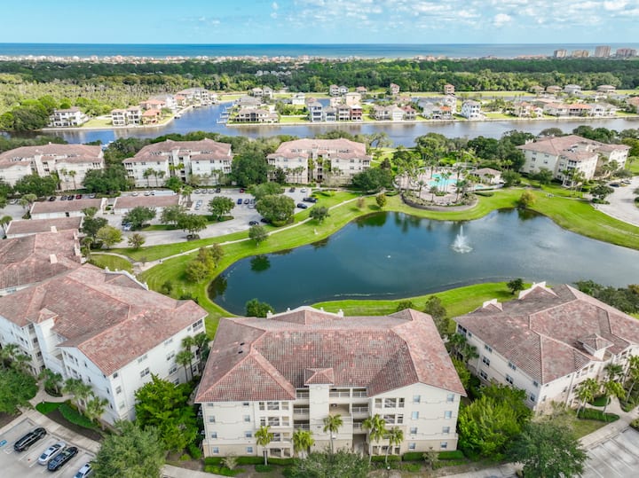 Pool | 3br Condo | Elevator | Views | In Tidelands - Palm Coast, FL