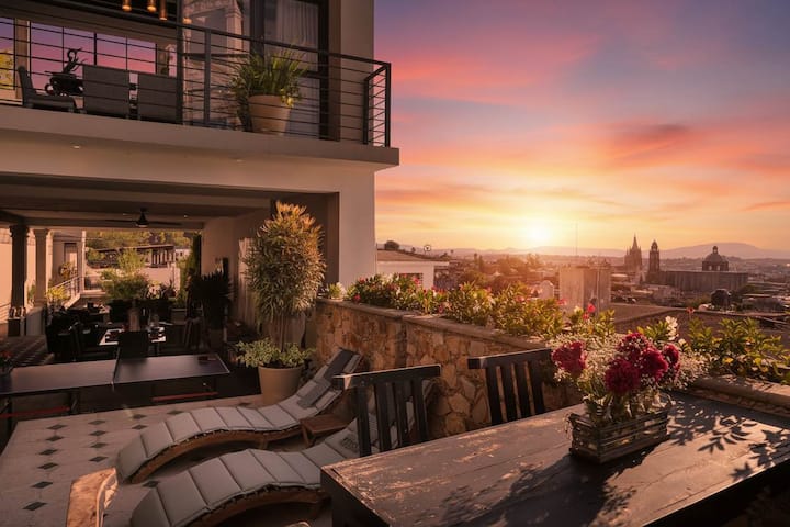 Vista Vieja – 6br Luxury Villa With Pool & Views, - San Miguel de Allende