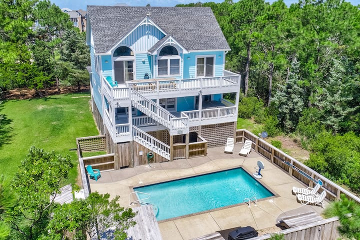 Incredible 4br | Private Pool | Hot Tub | Balcony - Outer Banks, NC