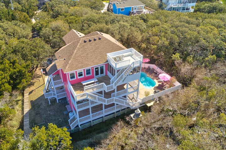 7br Soundview | Private Pool | Hot Tub - Avon, NC