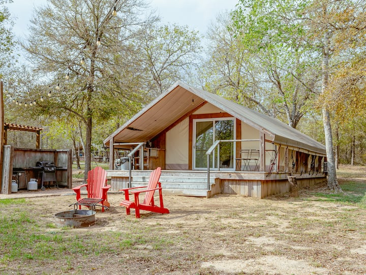 Cozy Glamping Tent W/ Lake Access - Bastrop, TX