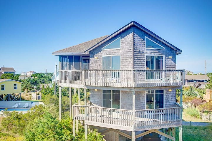 Ocean Haus 371: Oceanside,near The Beach W/pool - Avon, NC