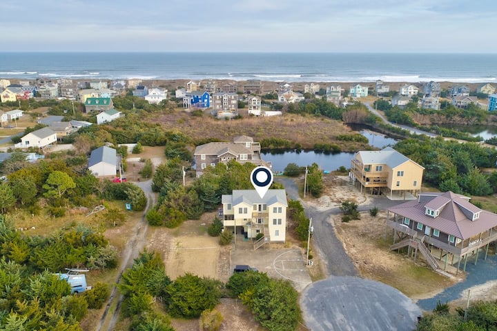 6br Dog Friendly W/mini Golf, Pool/hot Tub, &Game - Outer Banks, NC
