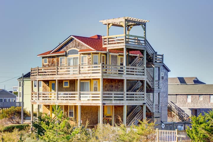 4br | Private Pool | Hot Tub | Balcony | Game Room - Outer Banks, NC