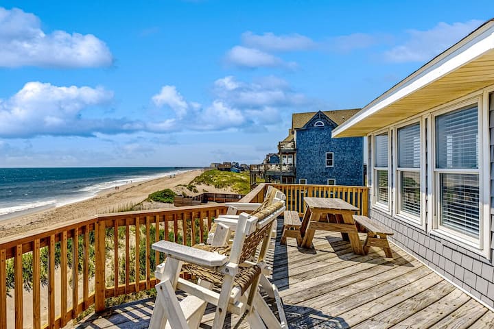 5br Oceanfront | Hot Tub - Rodanthe, NC