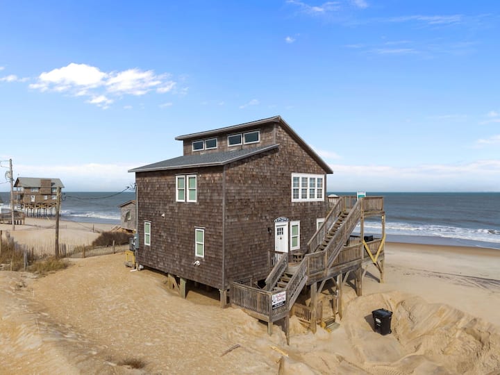 4br Oceanfront | Dog Friendly | Deck | Fast Wifi - Outer Banks, NC