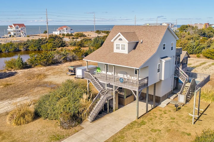 5br Oceanview Dog Friendly | Pool | Hot Tub - Rodanthe, NC