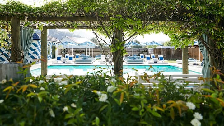 Spa Is A Nod To Local 1880s Bathhouses - Calistoga, CA