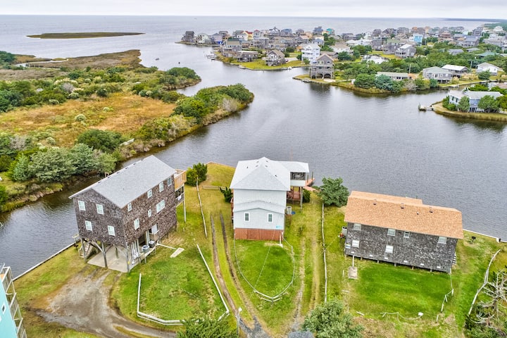 Egret Point 802: Waterfront W/private Dock, Pool - Avon, NC