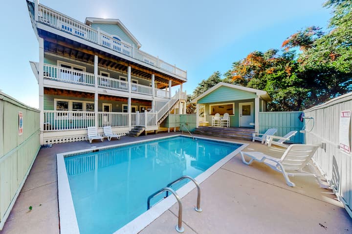Lucky Catch:7br Waterview | Private Pool | Hot Tub - Outer Banks, NC