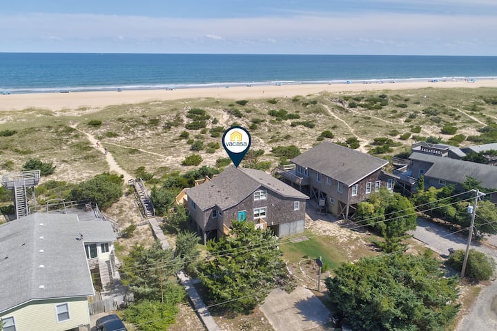 3br Oceanfront | Pool | Hot Tub | Balcony | W/d - Outer Banks, NC