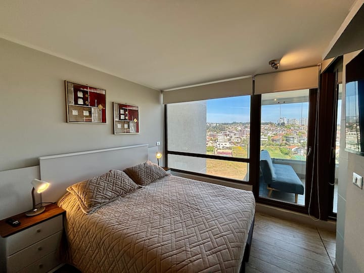 Beautiful And Wonderful Apartment In Montemar - Concón