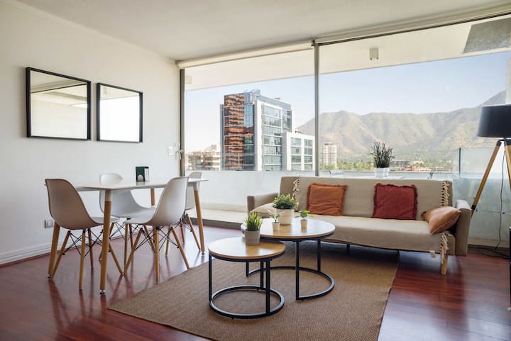 Contemporary 2br Getaway Pool & Fitness Center - Las Condes