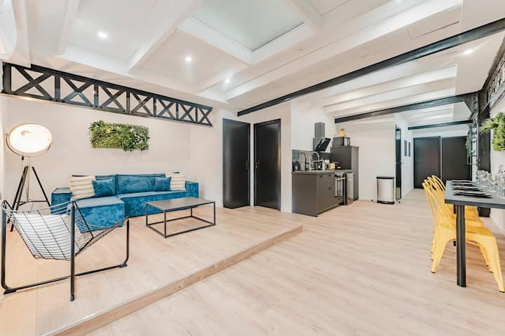 Loft Atypique De 2 Chambres Au Cœur De Tourcoing - Halluin