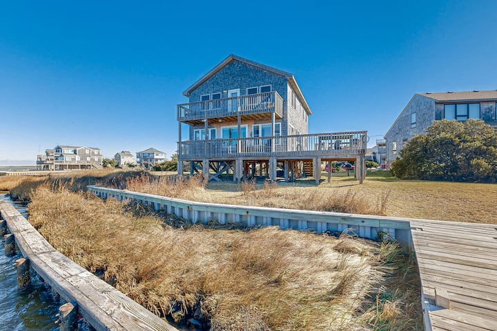 4br Soundview | Pool | Dock | Balcony | W/d - Outer Banks, NC