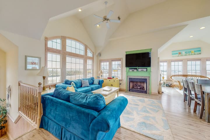 5br Soundview | Dog Friendly | Pool/hot Tub | W/d - Rodanthe, NC