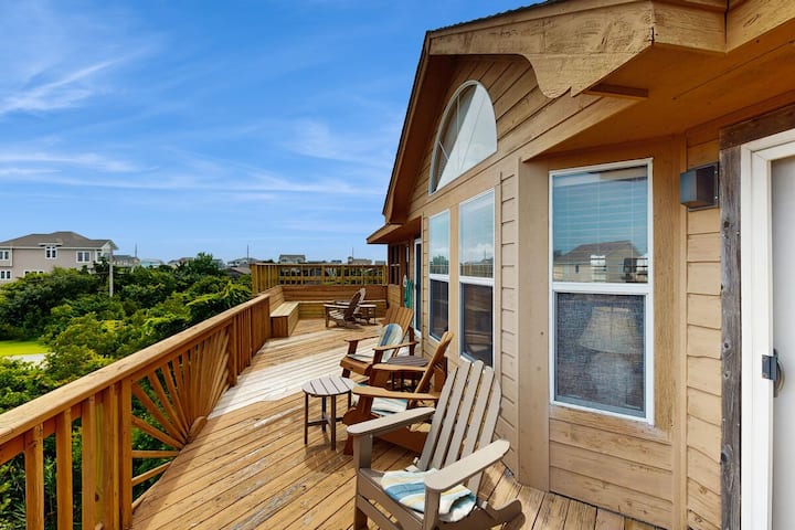 Gorgeous 4br Soundview | Pool | Balcony | W/d - Outer Banks, NC