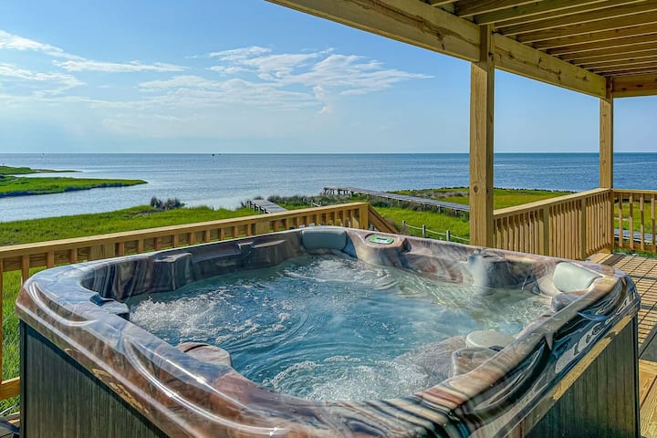 4br Oceanview | Pool | Hot Tub - Frisco, NC