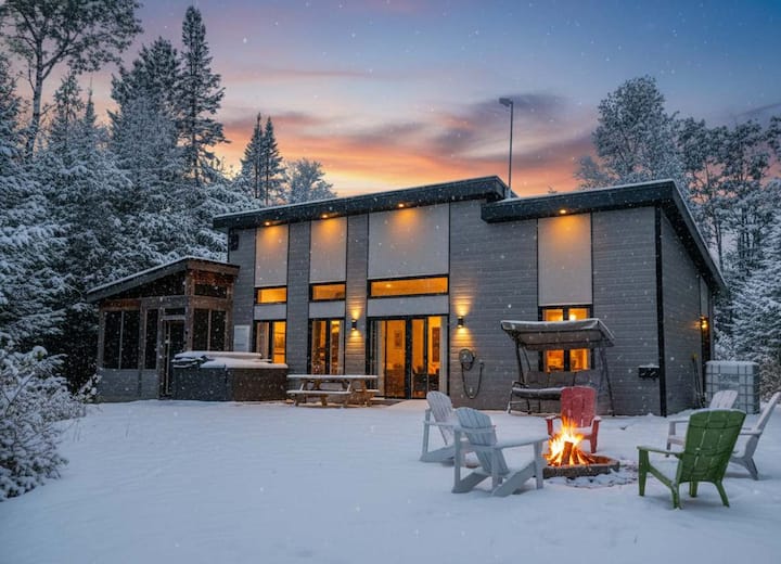 Spa | Accès Au Lac | Confort Absolu | L'herisson - Quebec