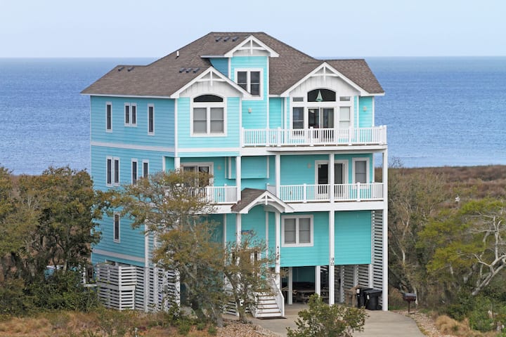 Blue Waters #18-22:soundfront, Pool, Hot Tub - Outer Banks, NC