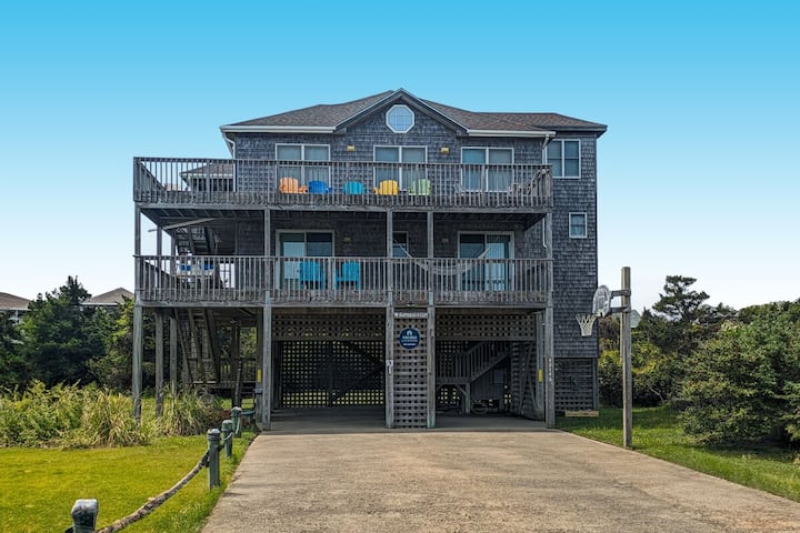 5br Oceanview | Pool | Hot Tub | Patio | W/d - Outer Banks, NC