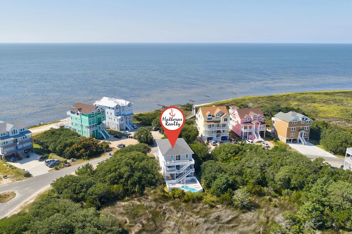 Easy 'N Breezy: Sound Access/views, Private Pool - Avon, NC